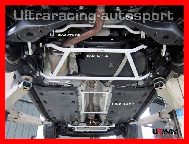Volkswagen Vw Passat Cc Ultra Racing Rear Anti Roll Bar Sway Bar 23mm