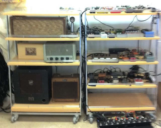 Multilevel pedal and amp shelves | The Gear Page