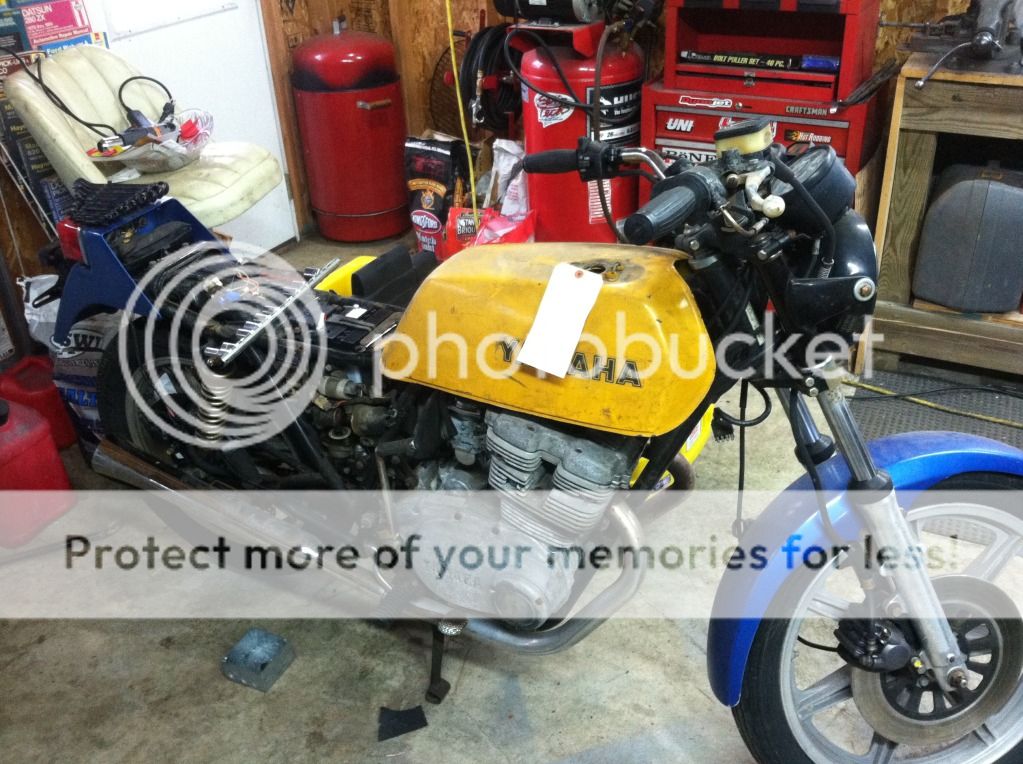 1976 Yamaha XS500C restomod | DO THE TON