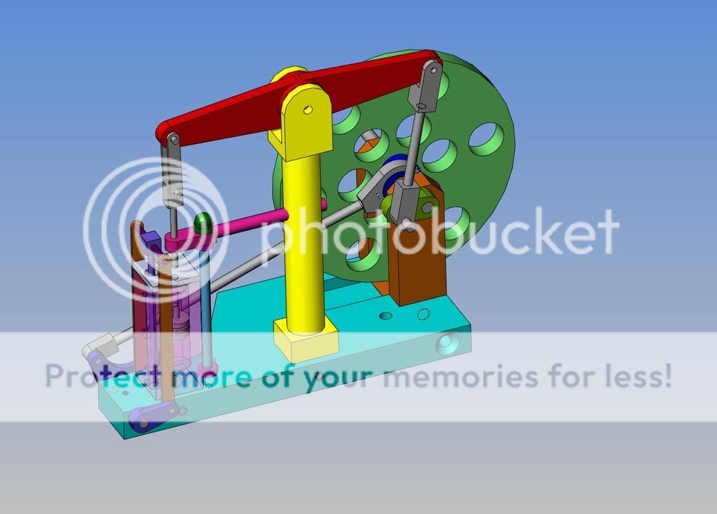 Complete set of plans for a beam type steam engine - The Home Shop ...