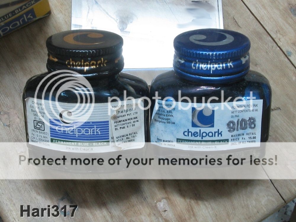 Chelpark Permanent Blue-Black - Ink Reviews - The Fountain Pen Network